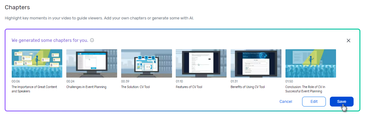 Using the Video Library