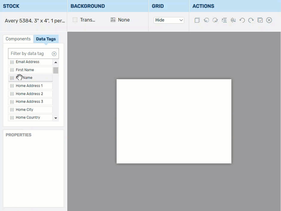 Creating Legacy Name Badges