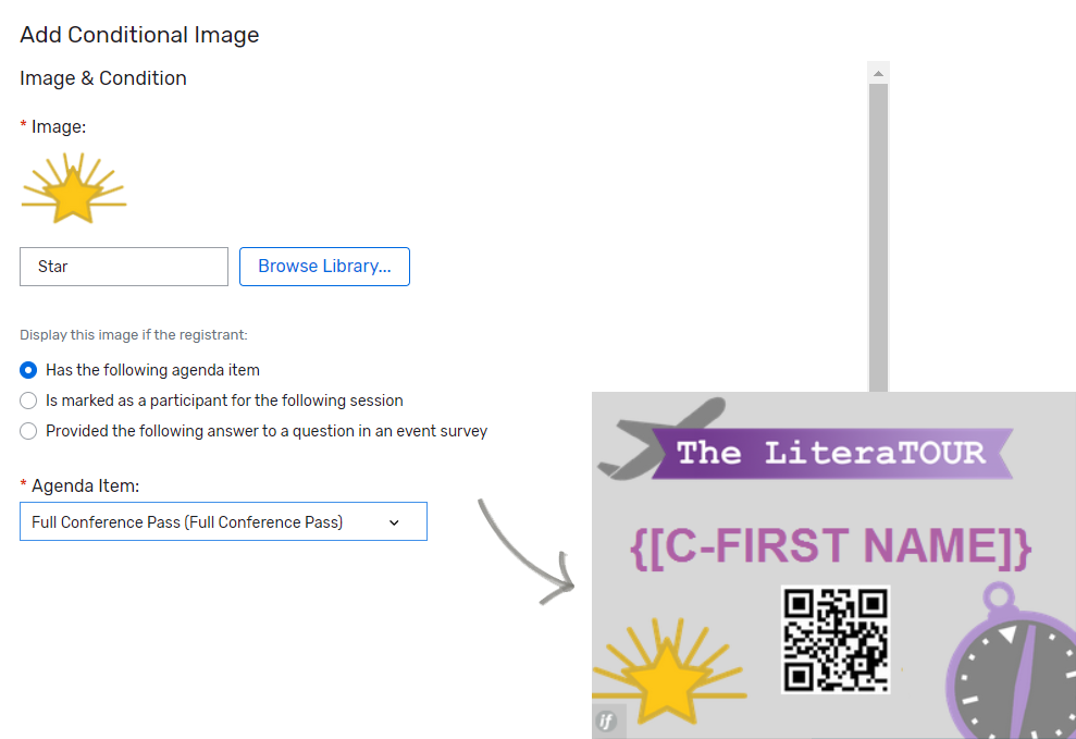Creating Legacy Name Badges