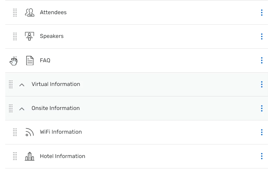 Configuring Your Attendee Hub Pages