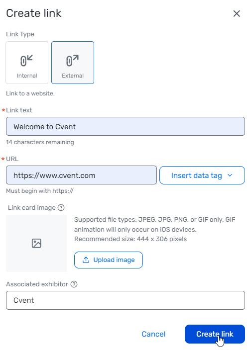 Adding Custom Cards to Your Attendee Hub