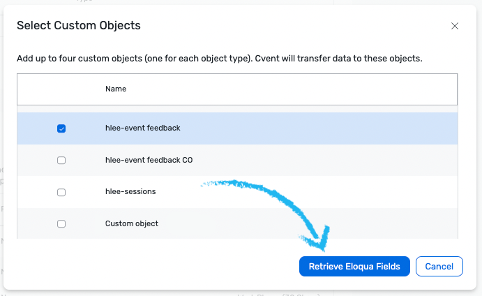 Using Eloqua Custom Objects