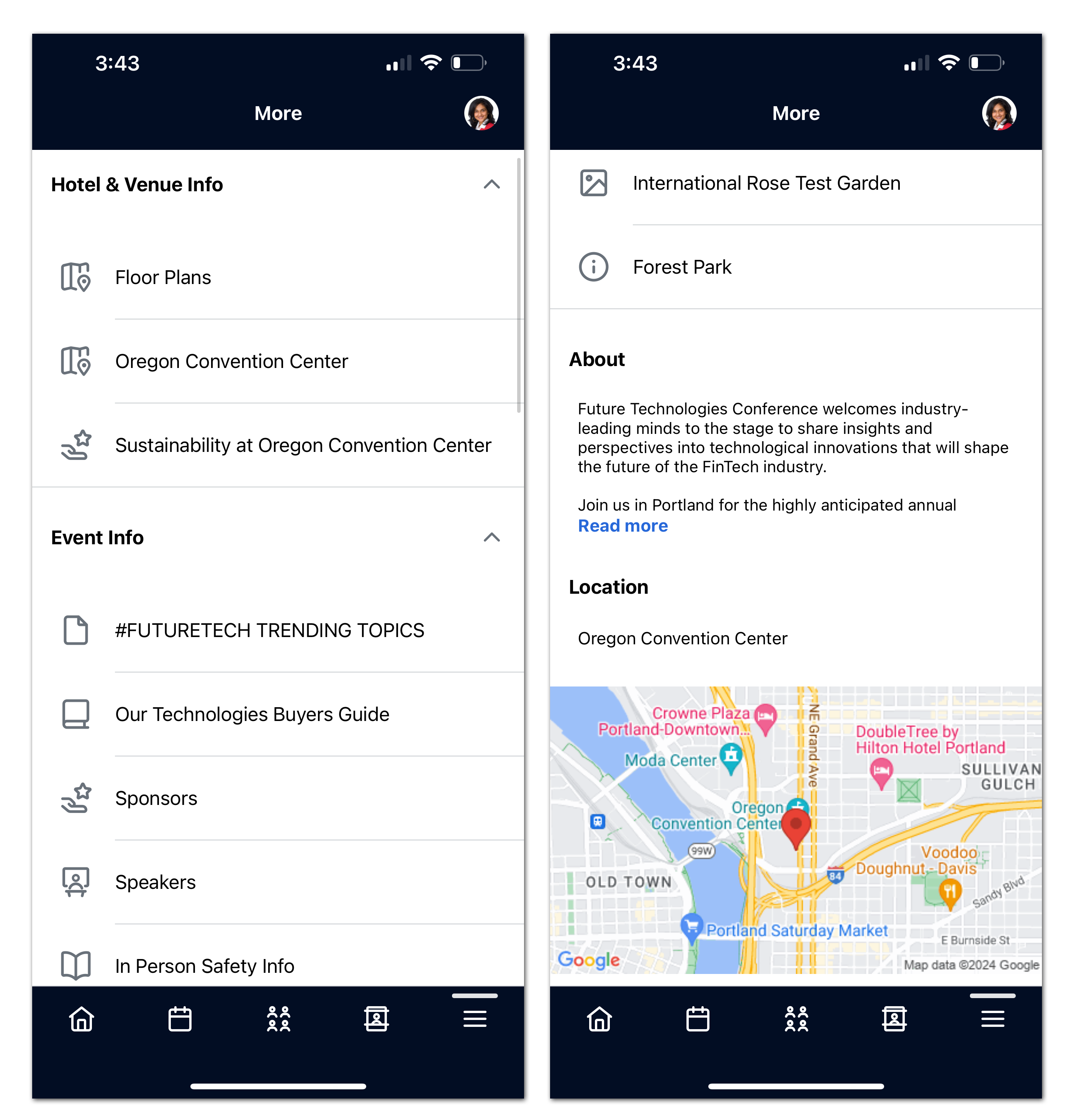 Meet Our Attendee Hub Event App
