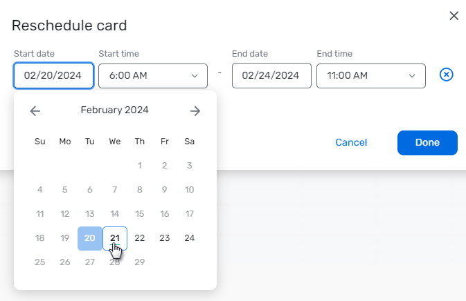 Determining When Cards Will Appear on Your Attendee Hub Home Page