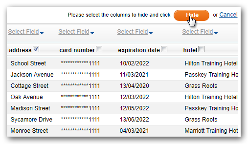 Mapping Passkey Room List Fields