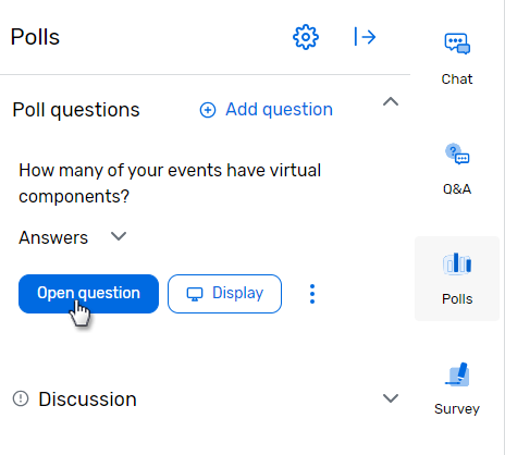 Moderating Live Polls