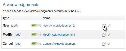 Managing Passkey Acknowledgement Emails