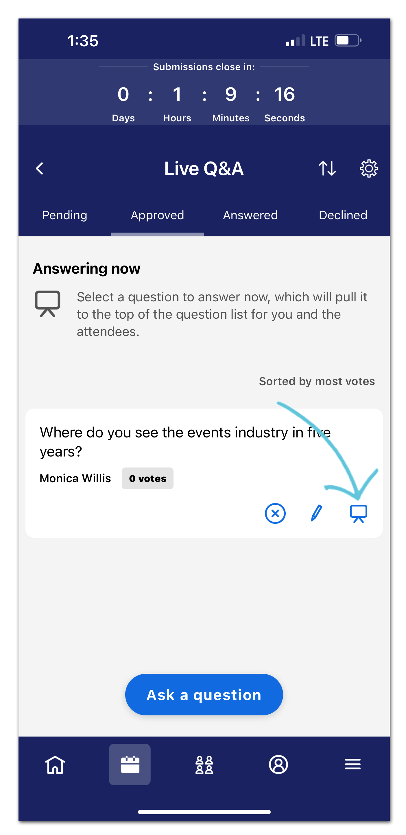 Moderating Live Q&A