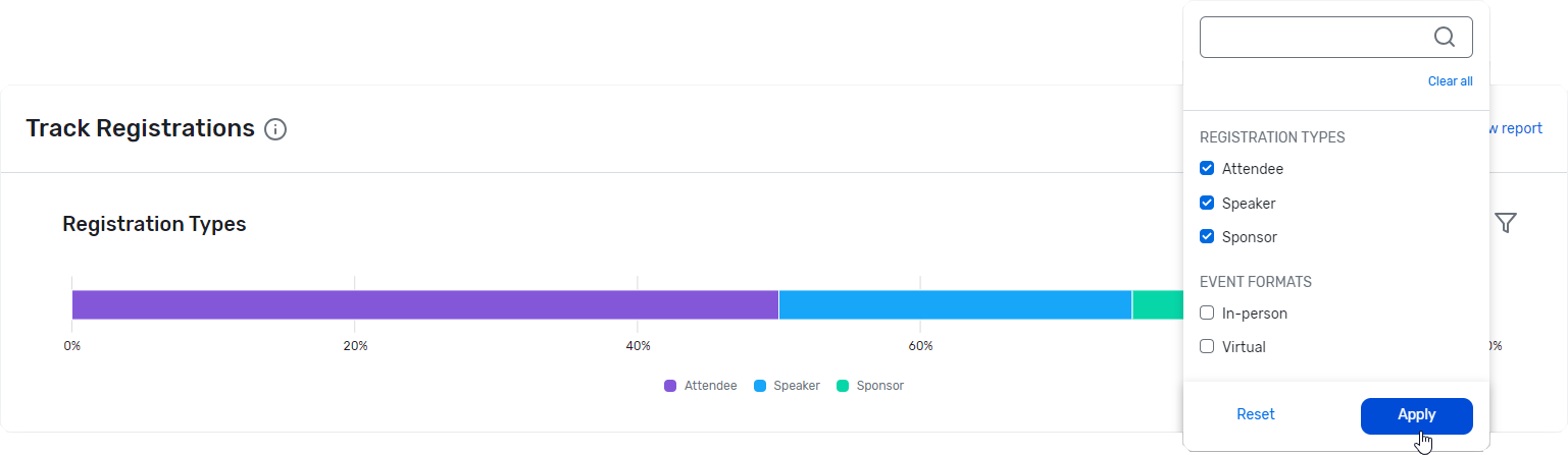 Using the Registration Overview Page