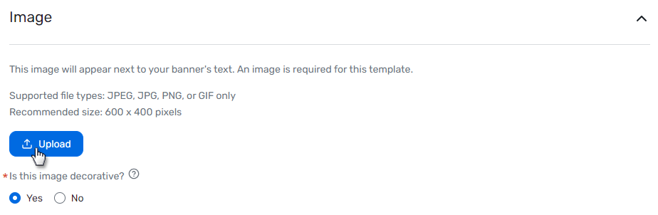 Creating Page Banners for Attendee Hub