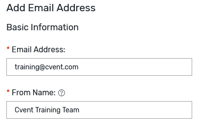 Adding or Removing Account Email Addresses