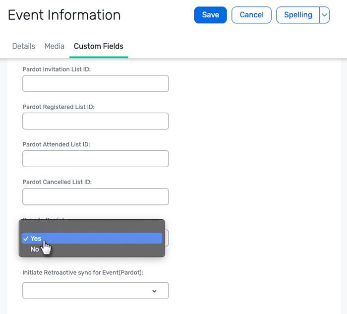 Integrating Pardot with Your Event