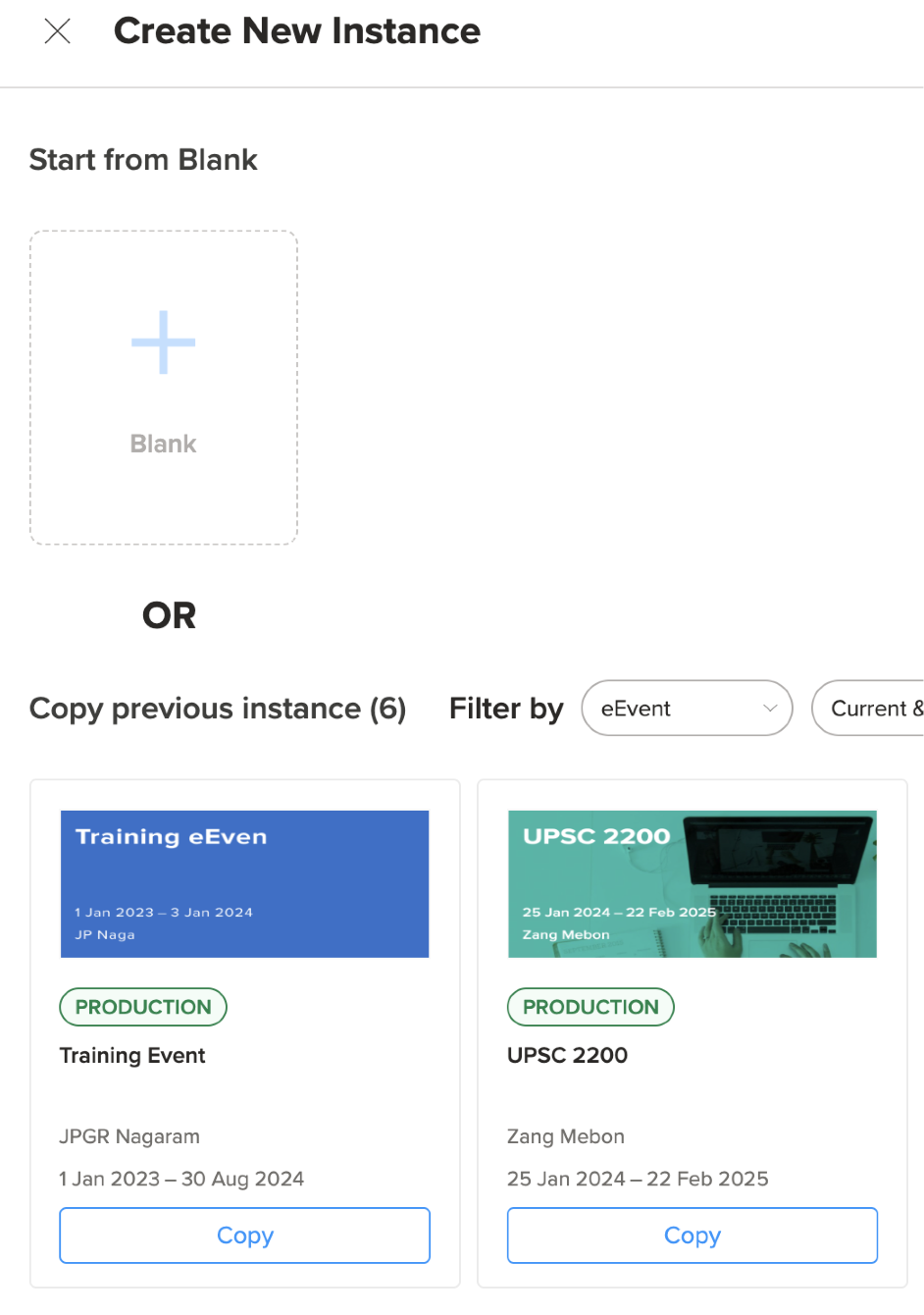 Creating a Jifflenow Instance For Your Event or Campaign