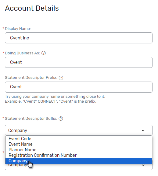 Setting Up Your Cvent Payments Account