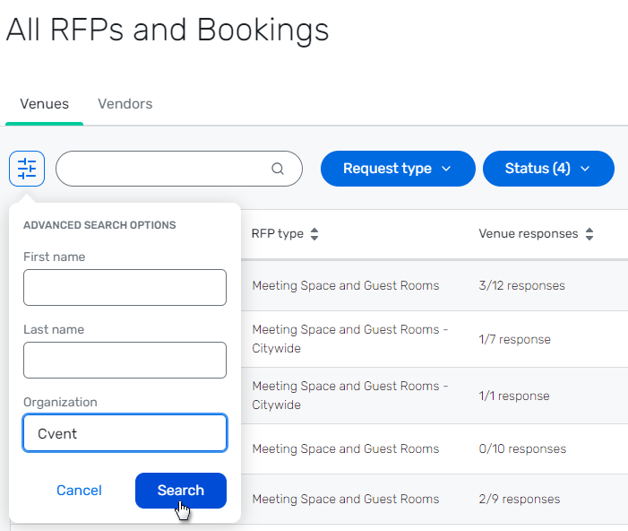 Organizing Your RFPs