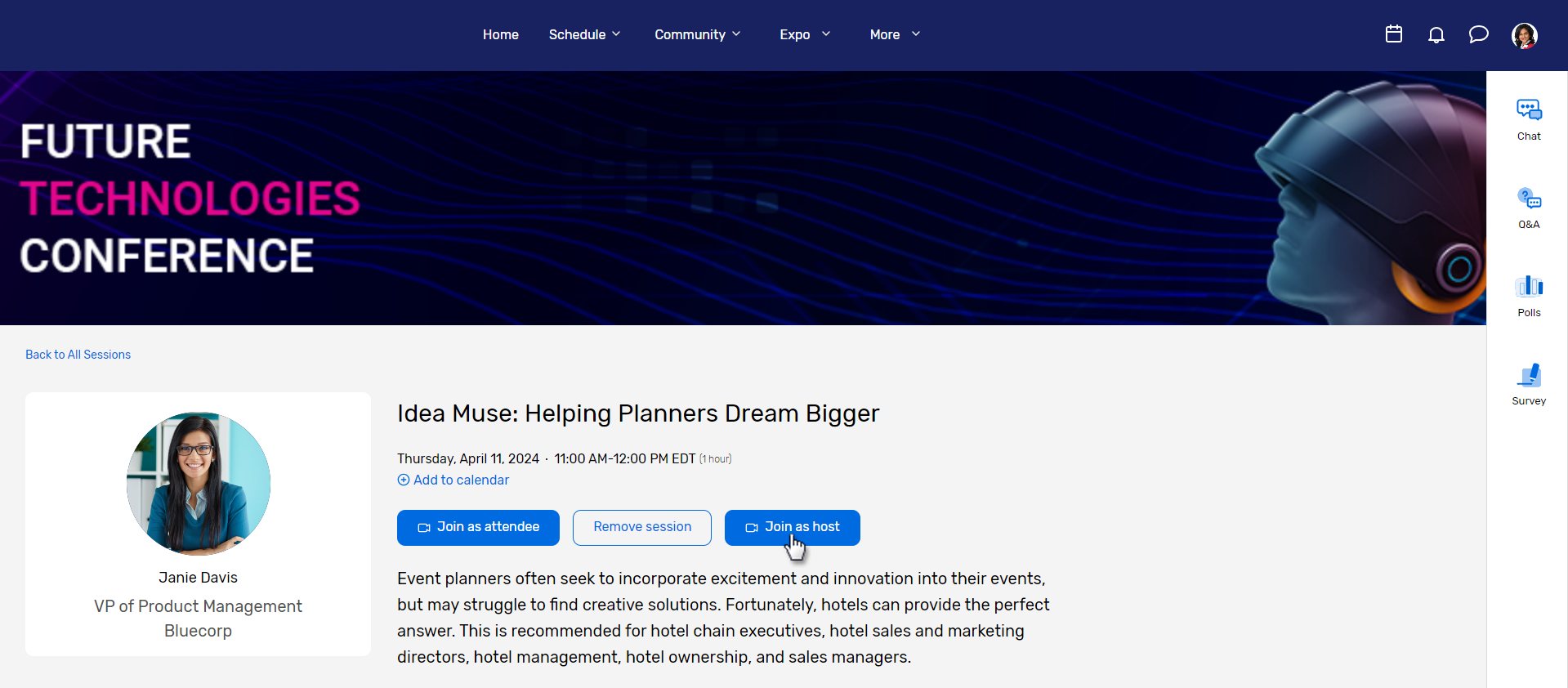 Preparing to Host a Virtual Session