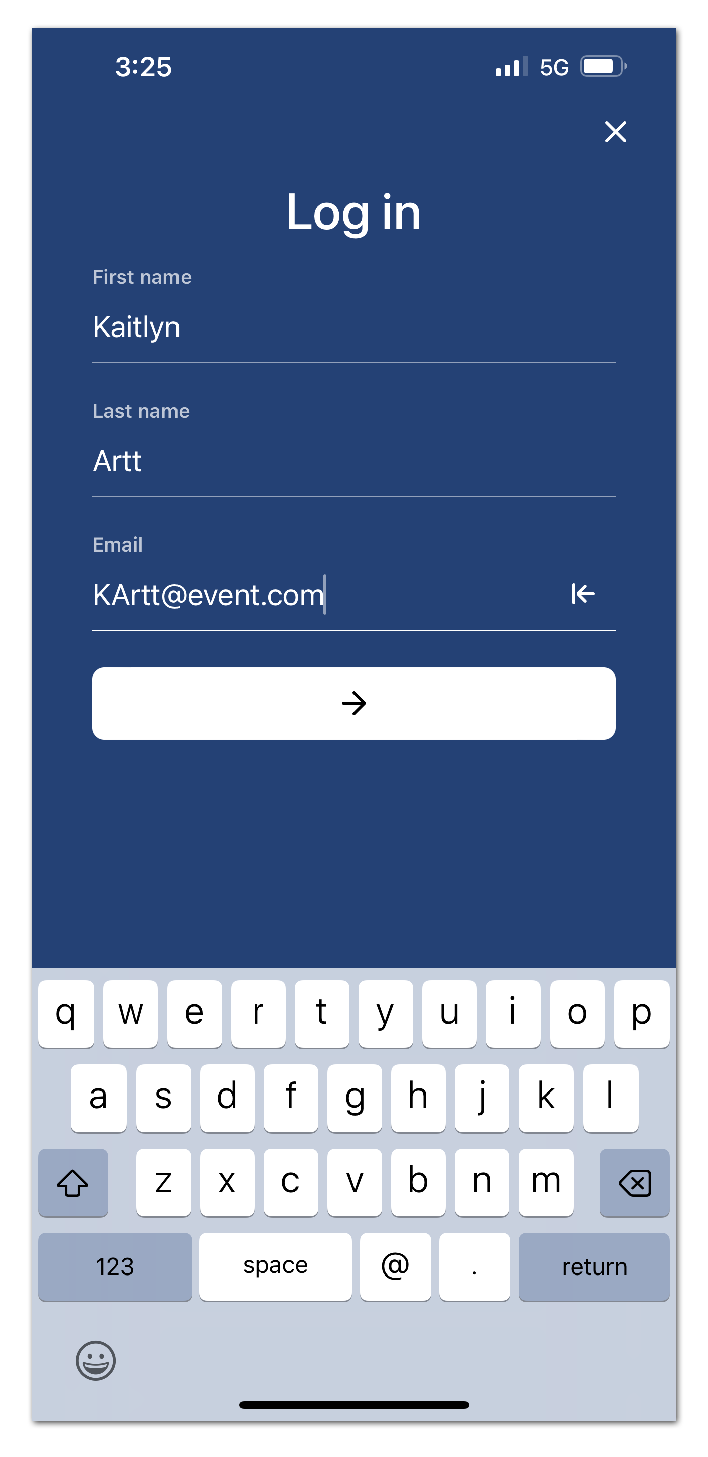 Logging In to Your Attendee Hub