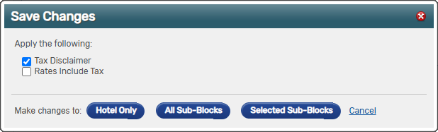 Managing Hotel Taxes and Tax Disclaimers in Passkey