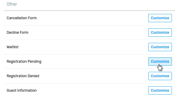 Setting Up Registration Approval