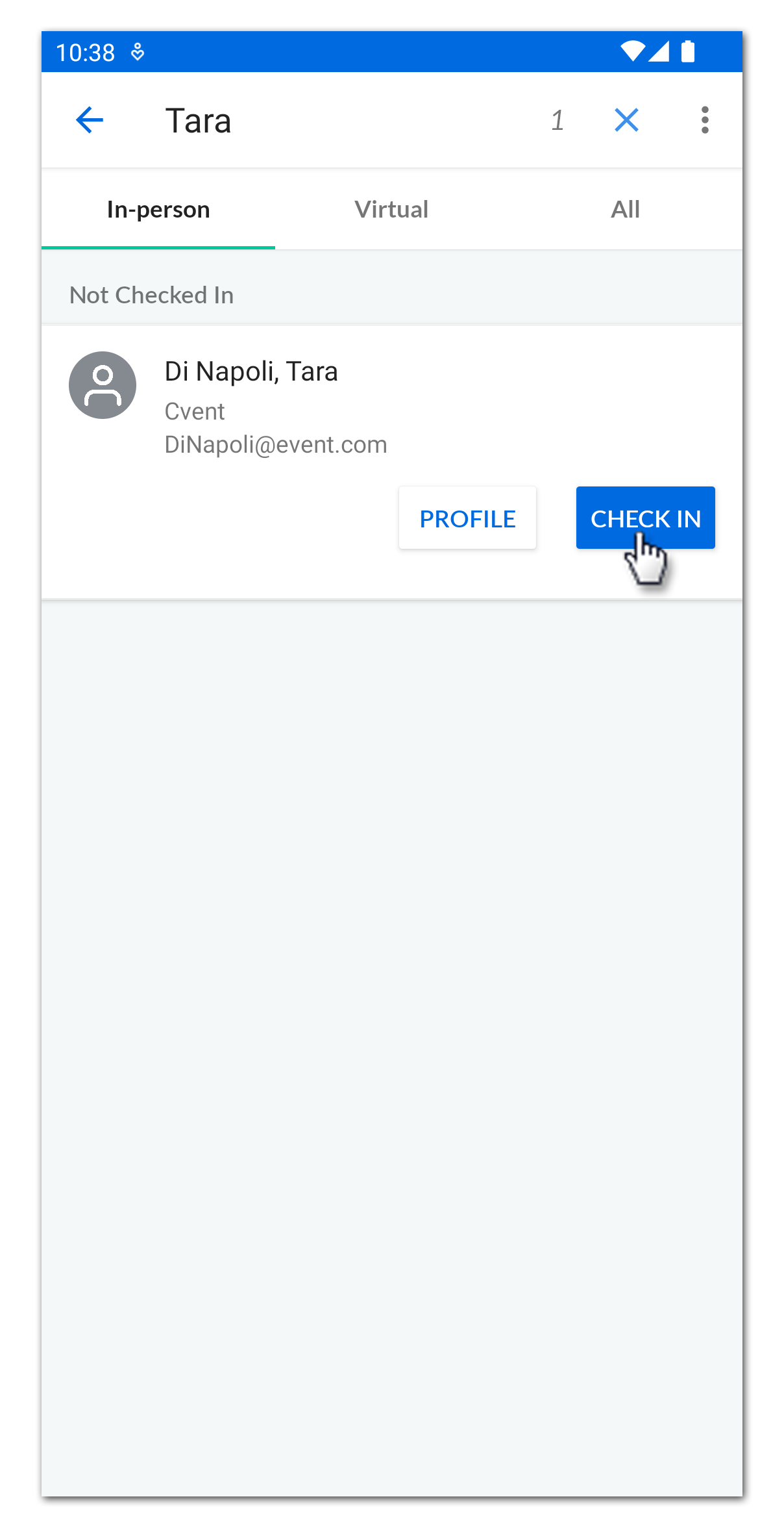 Checking In Attendees with OnArrival Basic