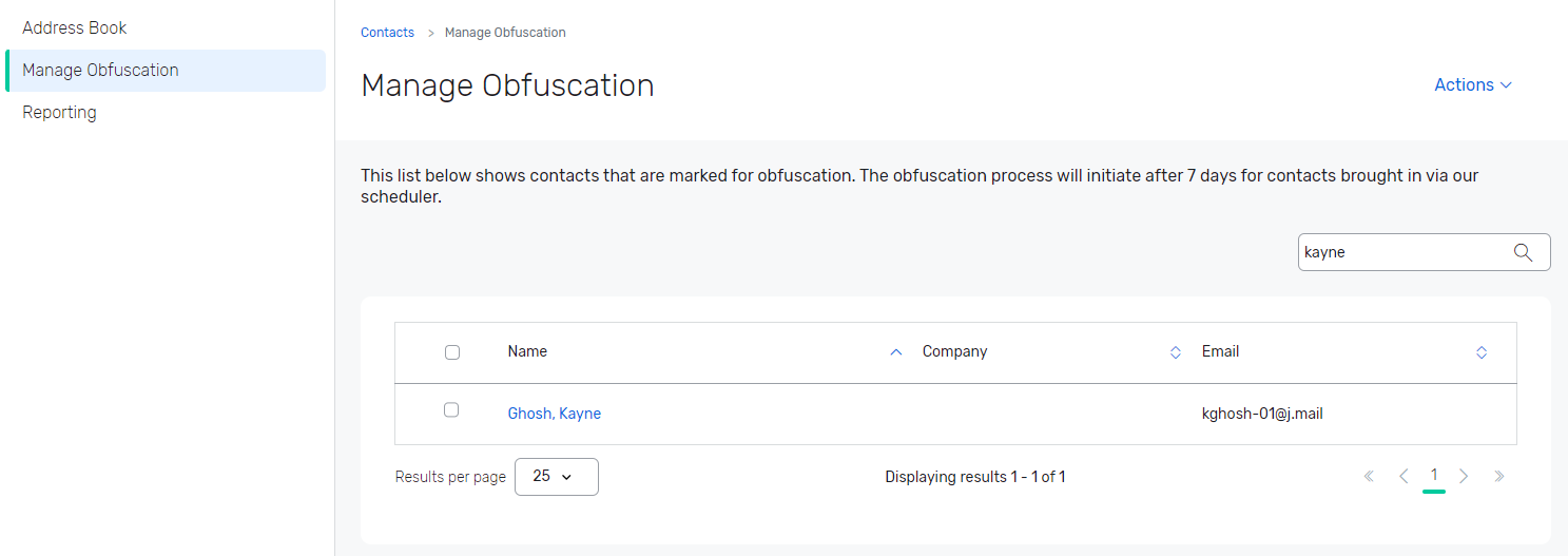 Enabling Automatic Personal Data Obfuscation