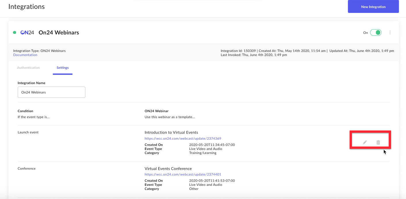 ON24 Webinars Integration Guide