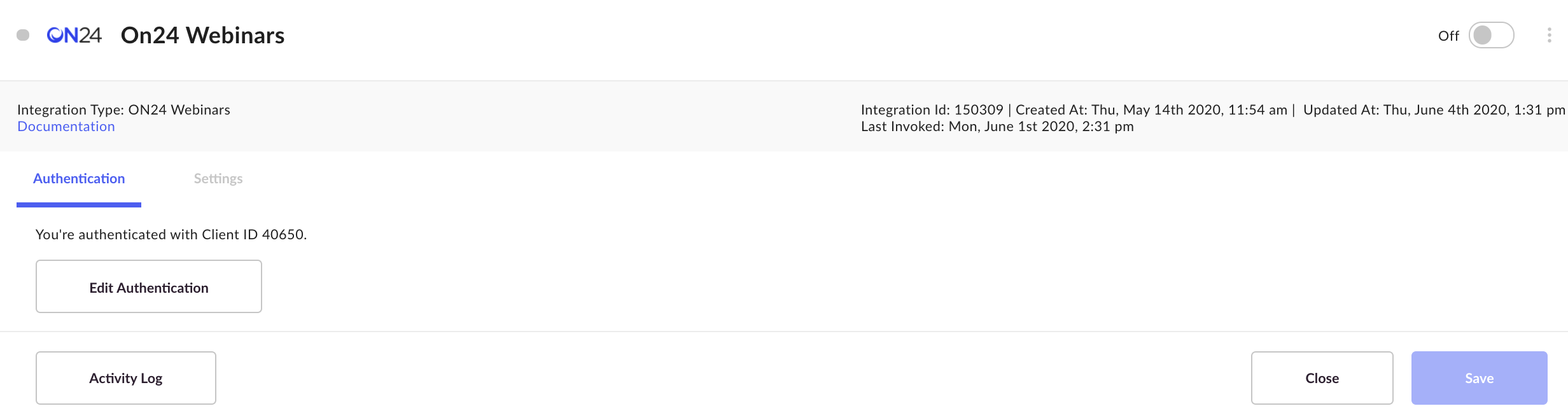 ON24 Webinars Integration Guide