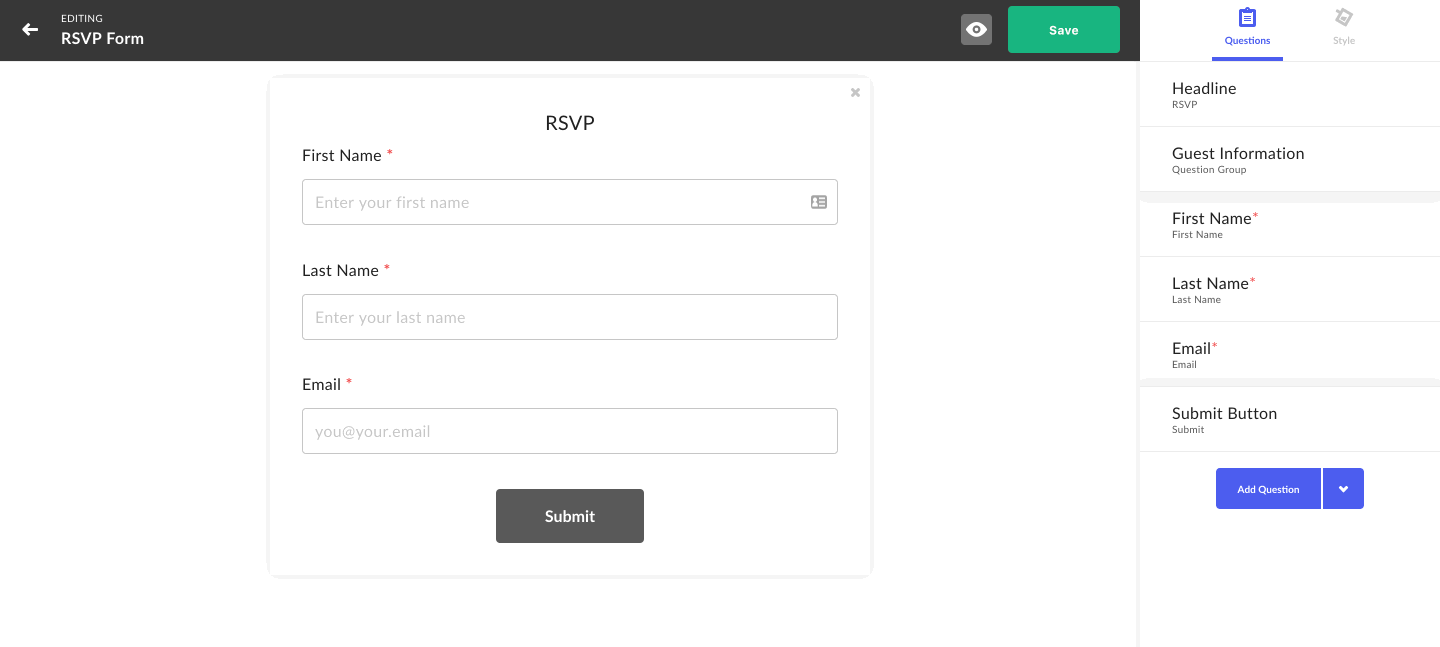 Build a Form